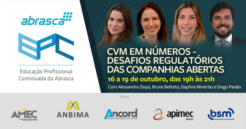 CVM em números: domine desafios regulatórios com a EPC Abrasca | Abrasca