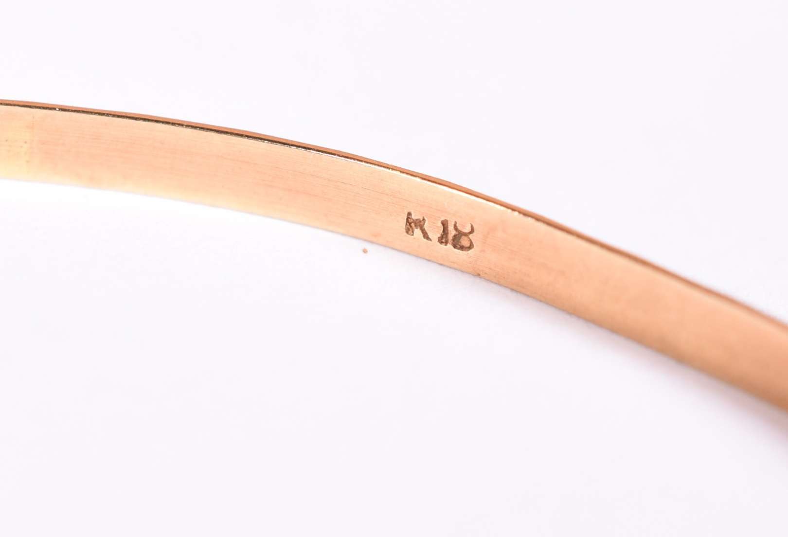 Pulseira escrava em ouro 18 k, contrastado (Por... - Galeria Alphaville