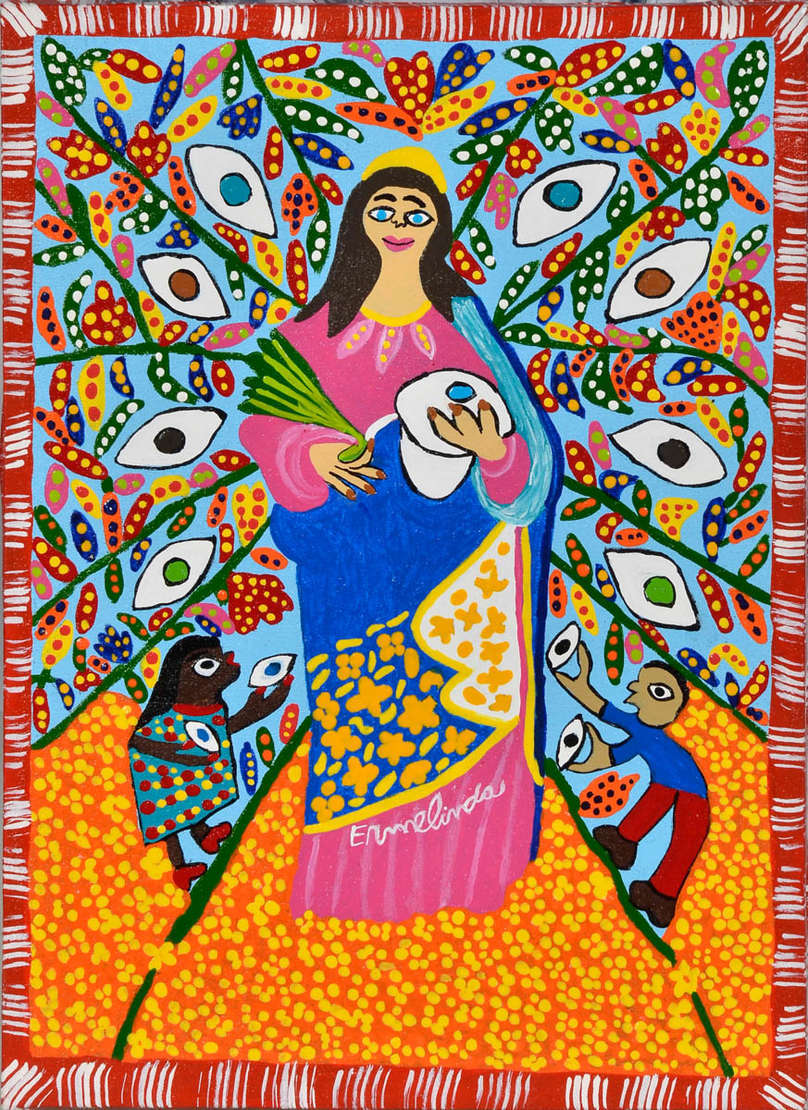 ERMELINDA - Santa Luzia - ost - 33 x 24. - Galeria Alphaville