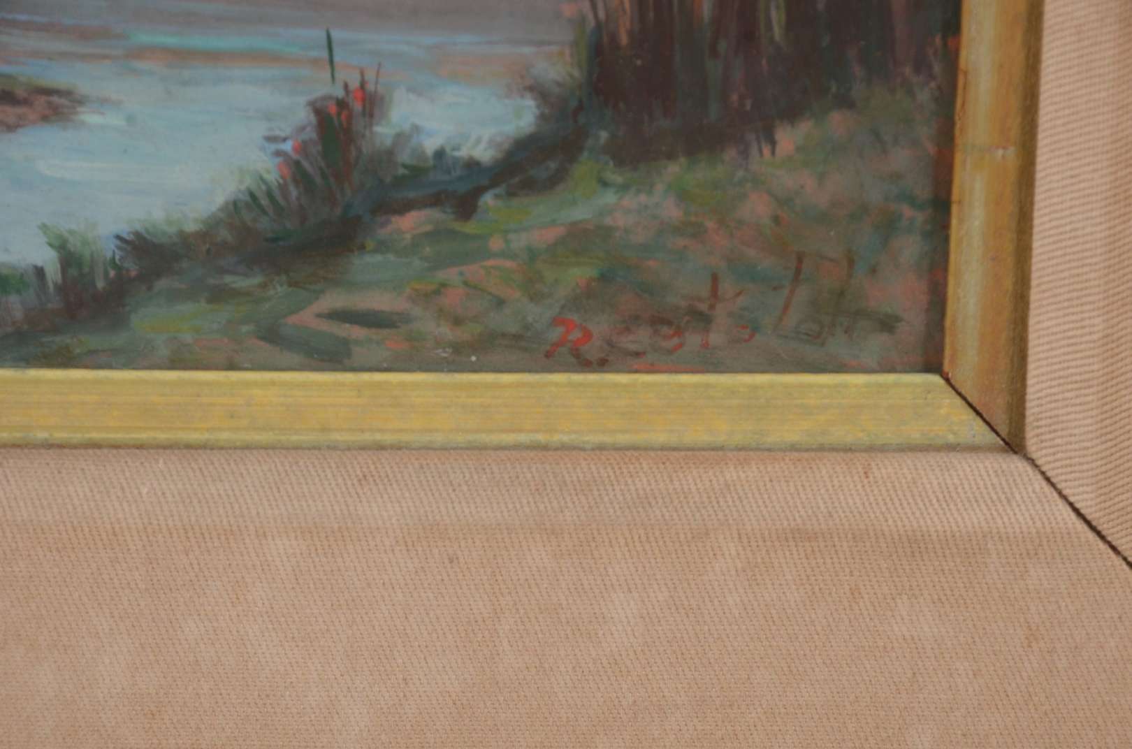 RENATO CATALDI (1909/1981), Paisagem Com Riacho - Galeria Alphaville