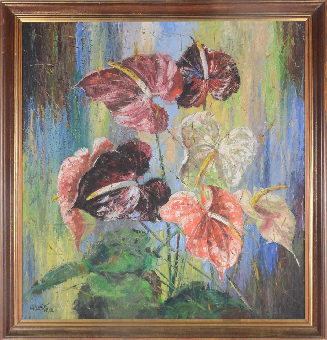 WERNER LEVIN (1938), Antúrios - Galeria Alphaville