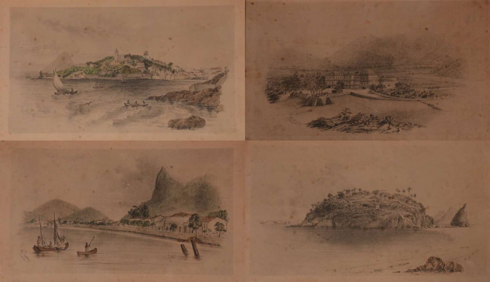 Alfred Martinet, Paisagens do Rio de Janeiro - Galeria Alphaville