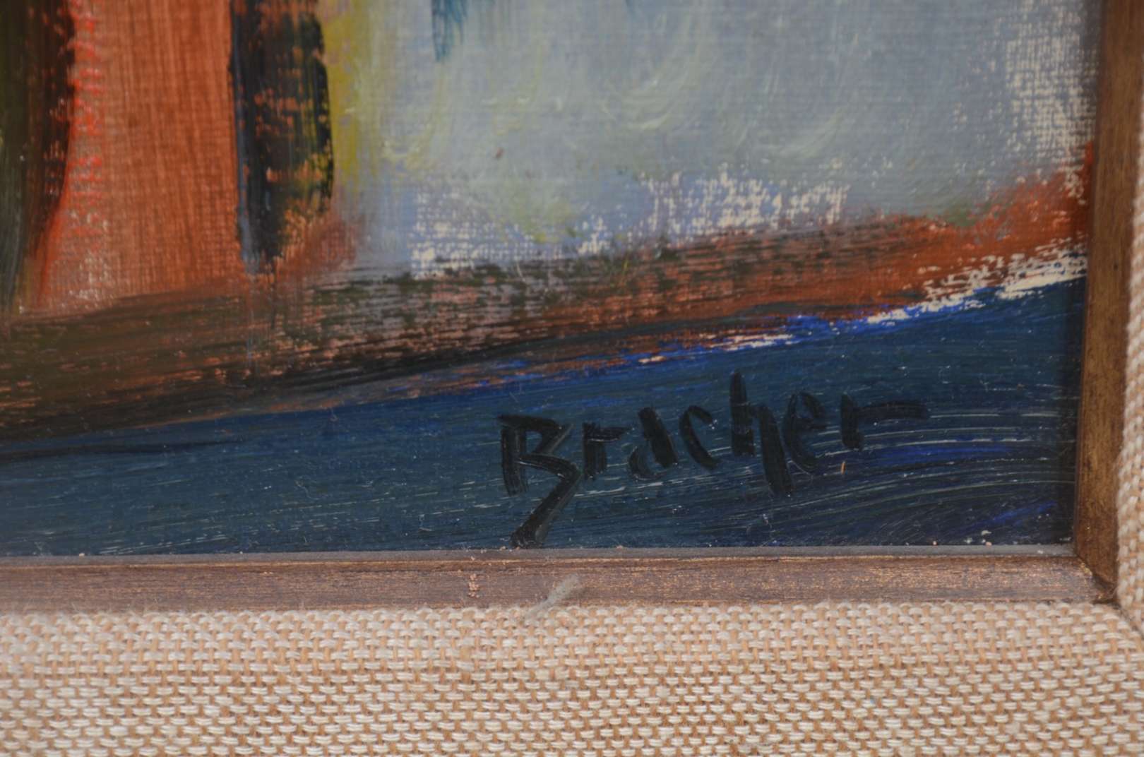 Carlos Bracher (1940), Casario e Igreja do Rosário - Galeria Alphaville