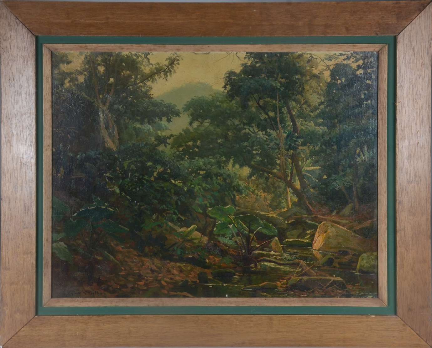 Edgar Walter (1917-1944), Paisagem com Riacho - Galeria Alphaville