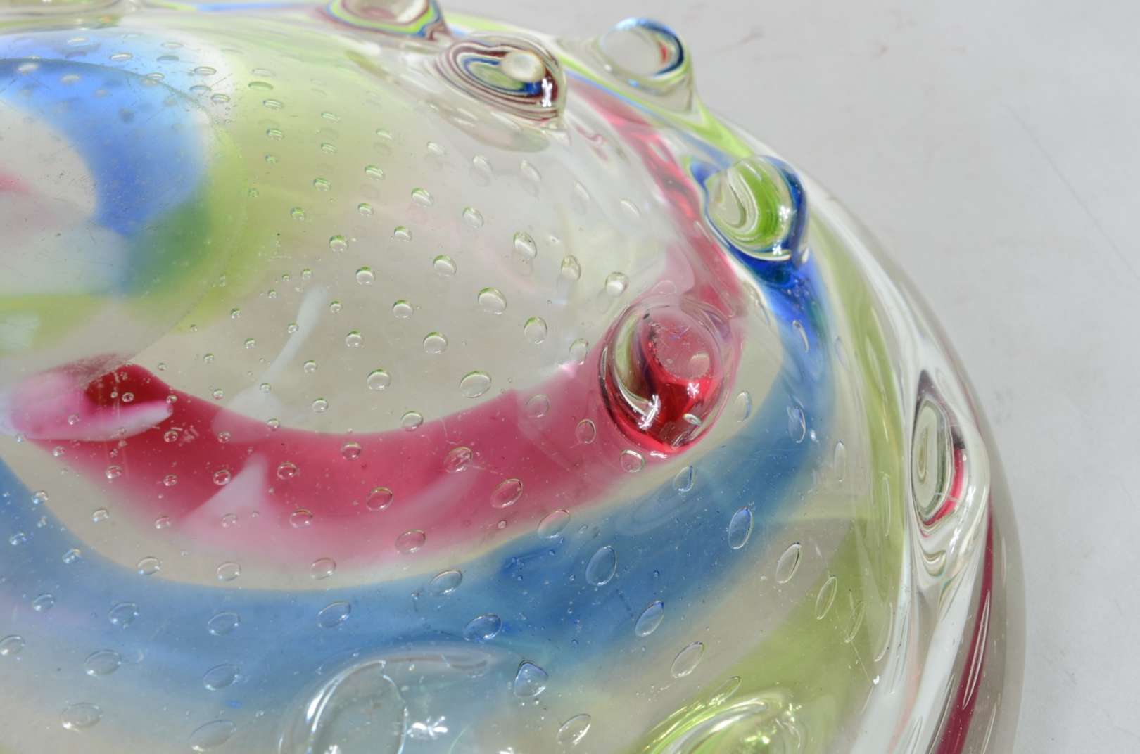 Belíssimo centro de mesa de murano italiano com... - Galeria Alphaville