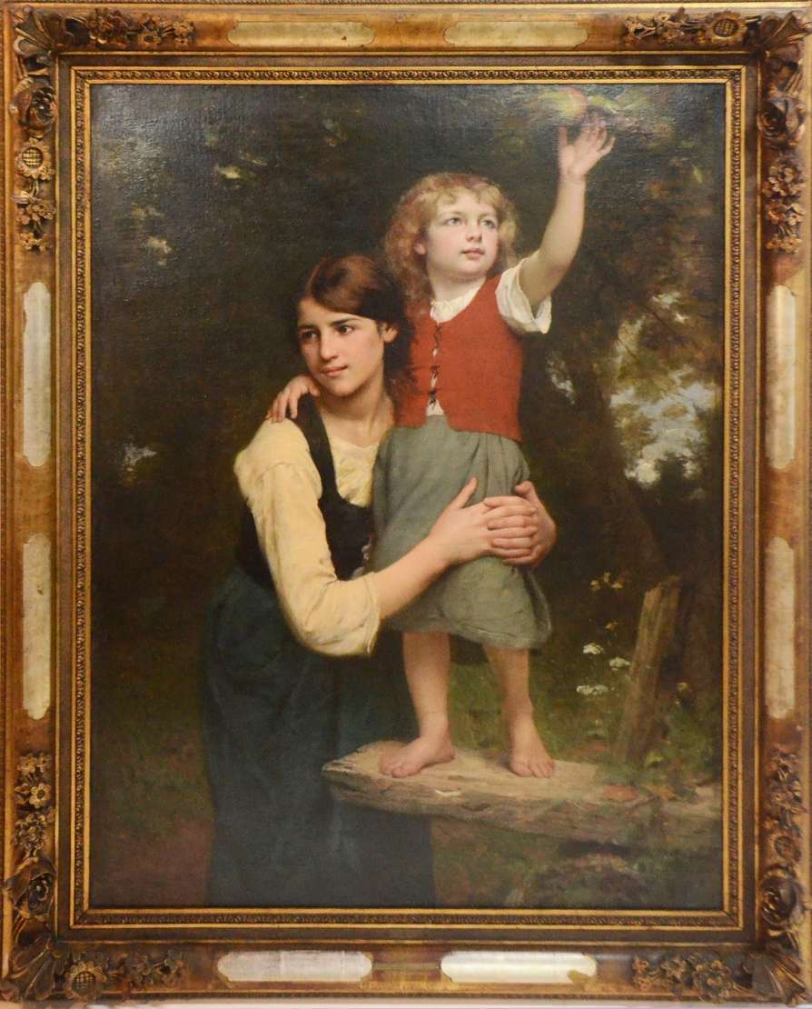 Delobbe (1835-1920), Pomar do vizinho - Galeria Alphaville