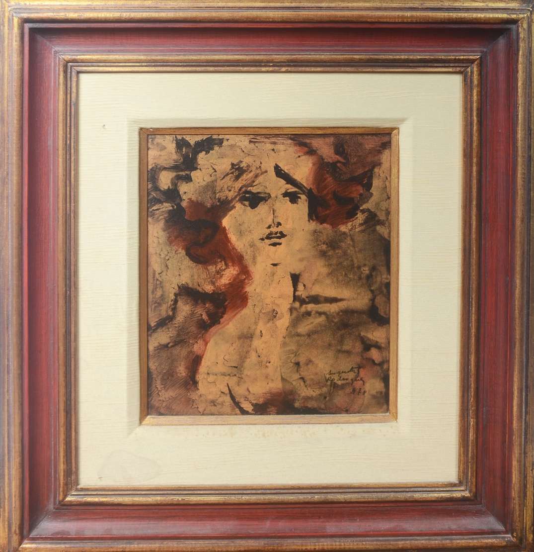 Augusto Rodrigues (1913-1993), Rosto de mulher - Galeria Alphaville