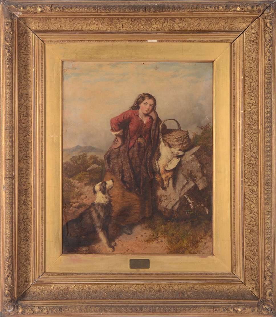 ISAAC HENZELL ( 1815-1876), A ESPERA - Galeria Alphaville