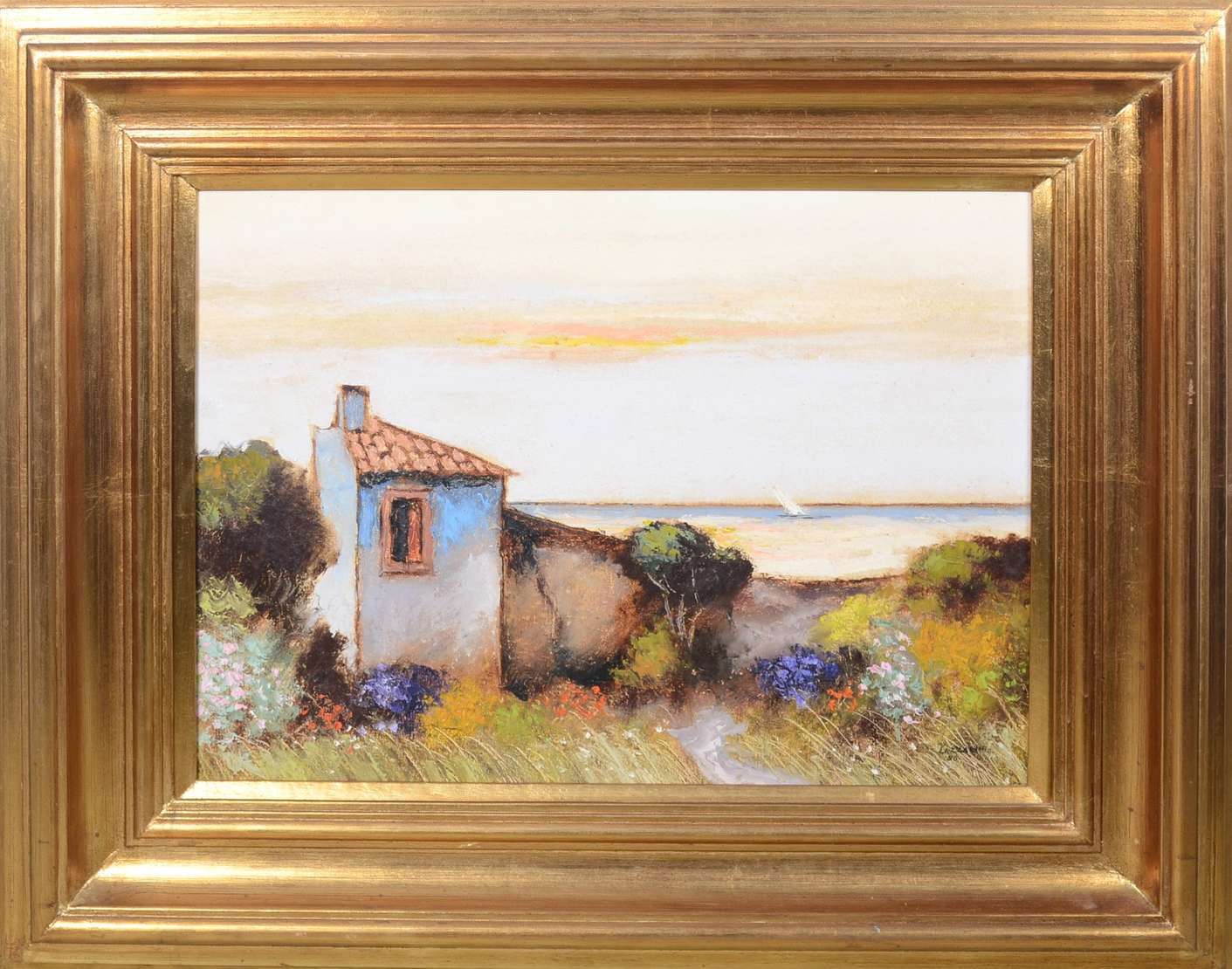 Domenico Lazzarini (1920-1987), Paisagem com Ca... - Galeria Alphaville