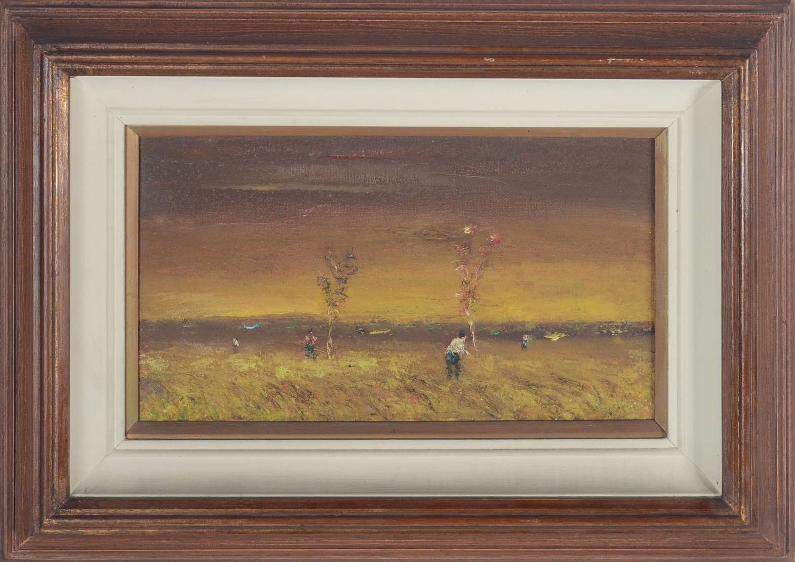 Domenico Lazzarini (1920-1987), Paisagem com fi... - Galeria Alphaville