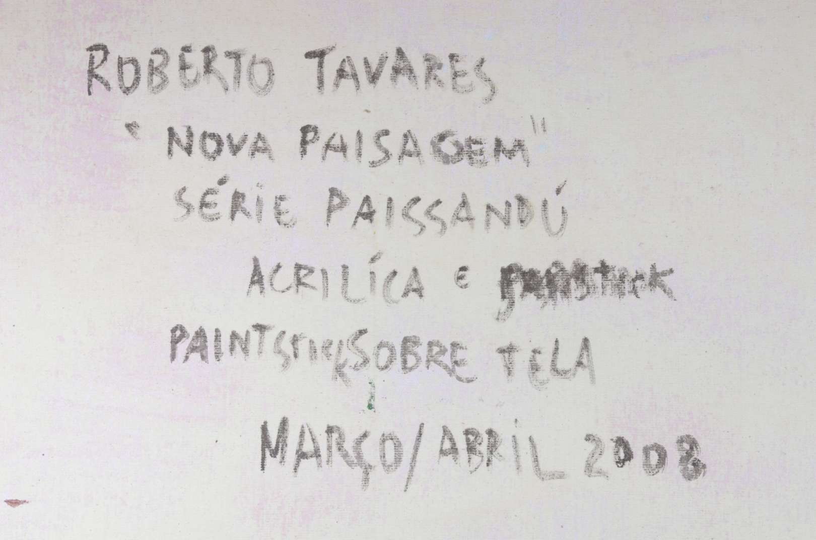 Roberto Tavares (1959), Nova Paisagem - Galeria Alphaville