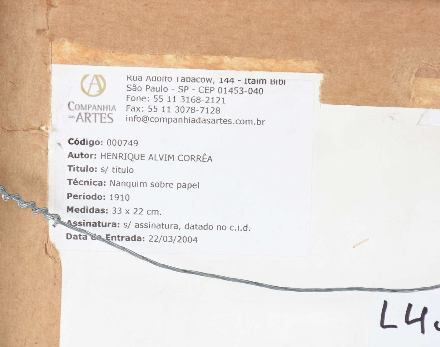 HENRIQUE ALVIM CORRÊA ( 1876 /1910), Figura - Galeria Alphaville