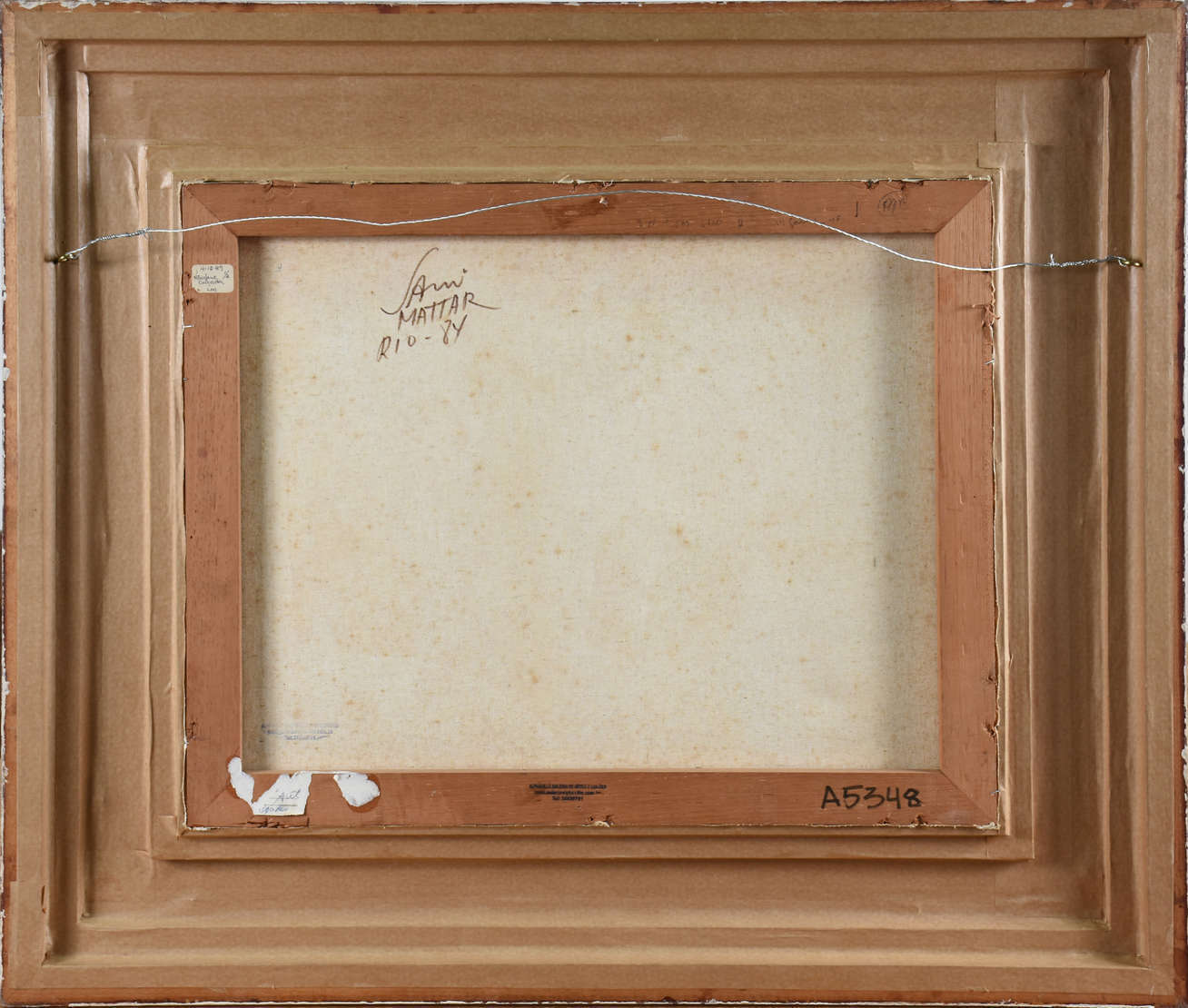 SAMI MATTAR (1930), Figuras com pássaros - Galeria Alphaville