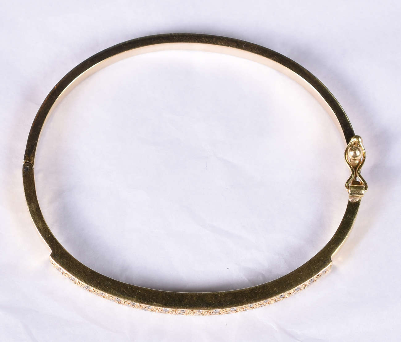 Pulseira de ouro amarelo 18 k tipo escrava com ... - Galeria Alphaville