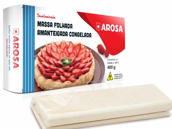 Massa Arosa Folhada Amanteigada 400g Delivery Alabarce
