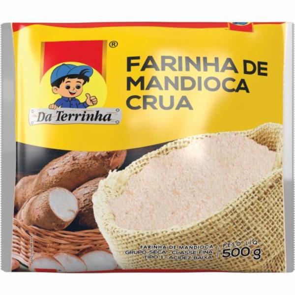 Farinha De Mandioca Da Terrinha Crua Pacote 500g Delivery Alabarce