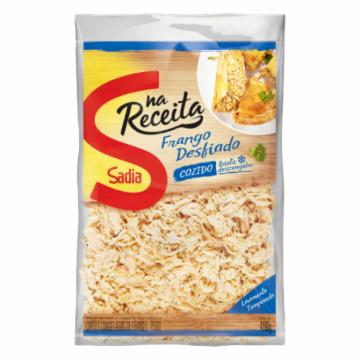 PEITO DE FRANGO DESFIADO COZIDO CONGELADO SADIA 400G PACOTE - Da Santa ...