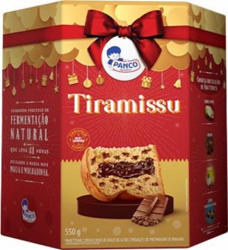 PANETTONE PANCO TIRAMISSU 550G - Estrela Azul