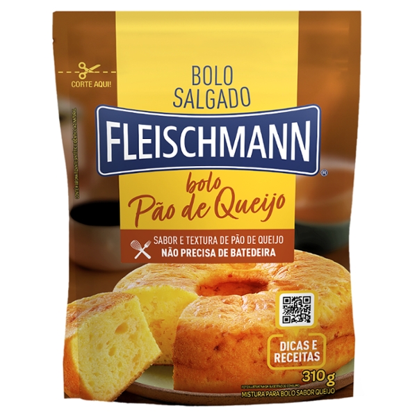 MIST P/BOLO FLEISCHMANN PAO QUEIJO 310G - Estrela Azul