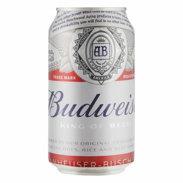 CERVEJA BUDWEISER LATA 350ML - Estrela Azul
