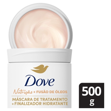 MASCARA DOVE 2 EM 1 FUSAO DE OLEOS 500G - Estrela Azul