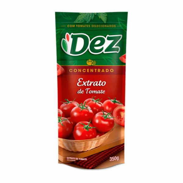 EXTRATO TOM DEZ 350G SACHE - Pró Brazilian