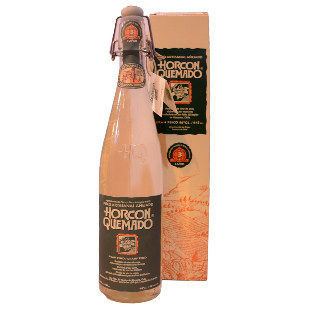 Pisco Horcon Quemado 46° 3años 645cc Precio Oferta | Booz.cl