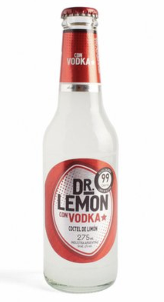 Dr Lemon Vodka Botella 275cc | Booz.cl
