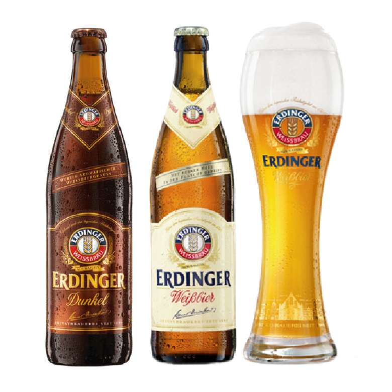 Pack Erdinger: 2x Cervezas Erdinger en Botellas Precio Oferta | Booz.cl
