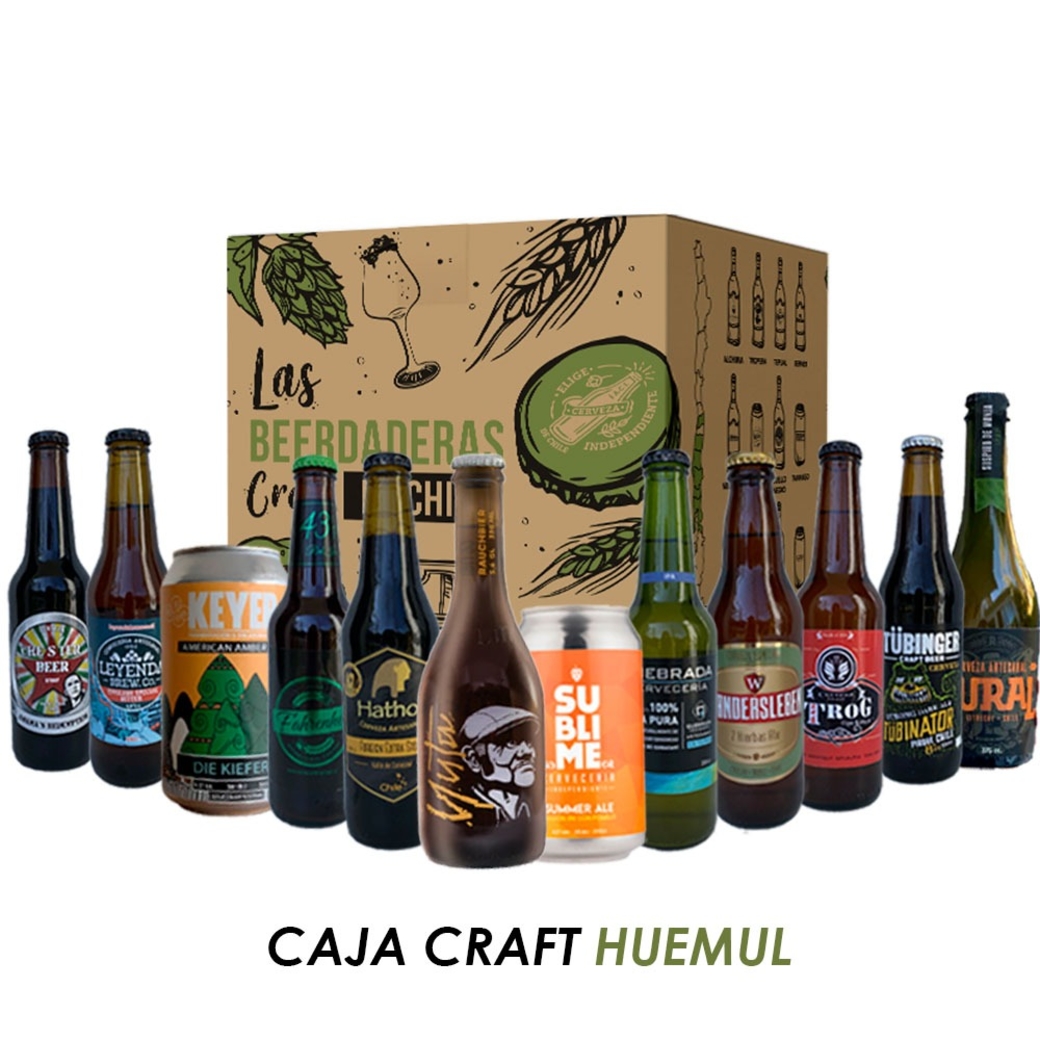 KIT Cervezas Craft Huemul: 12x Cervezas Artesanales | Booz.cl