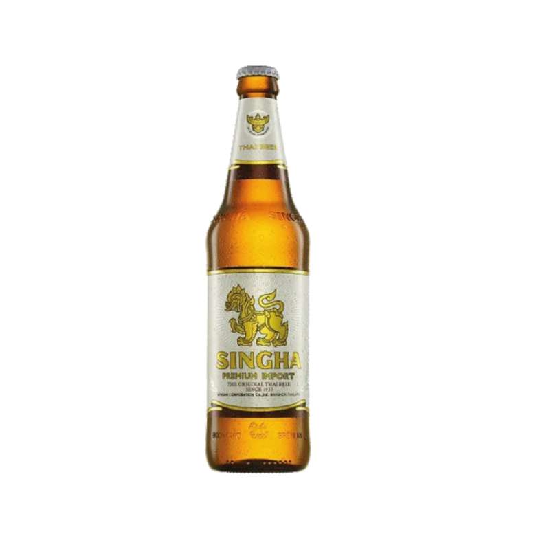 Cerveza Tailandesa Singha en Botella 330cc | Booz.cl