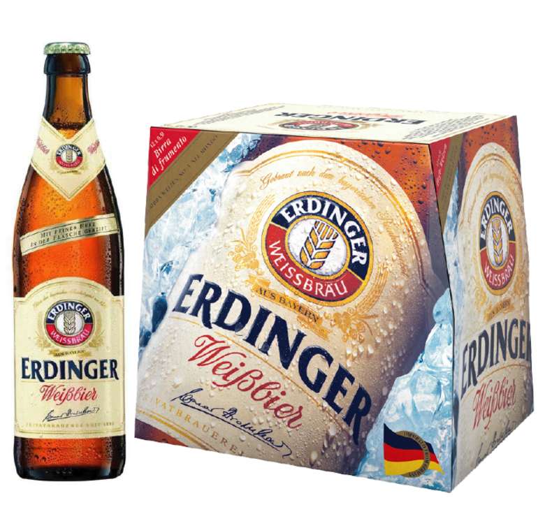 12x Cervezas Erdinger Weißbier Botella 500cc | BOOZ.cl