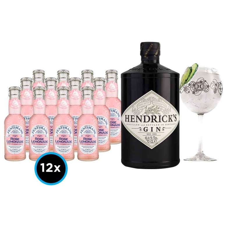 PACK FENTIMANS HENDRICKS (Rose Lemonade) + | BOOZ.cl
