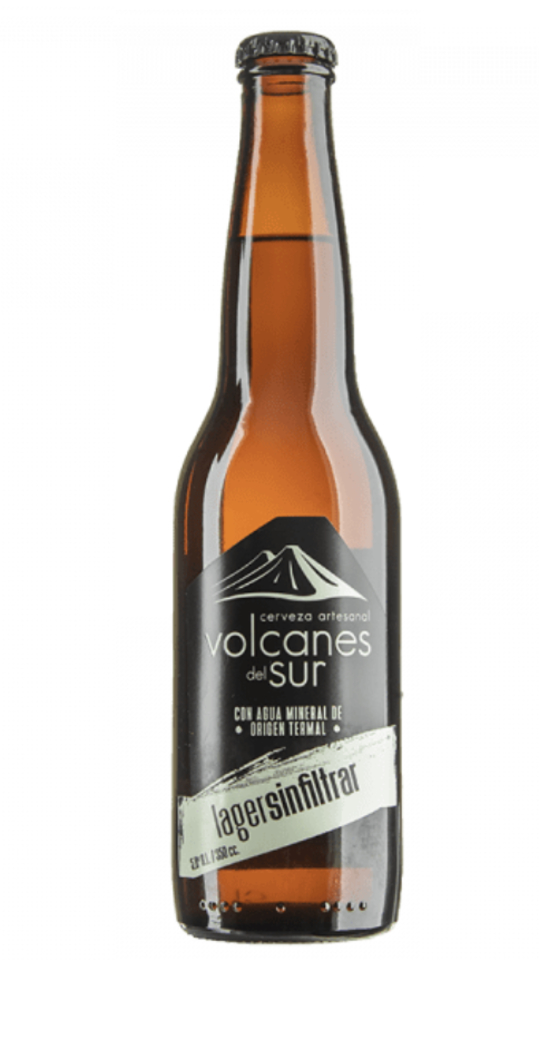 Cerveza Volcanes del Sur Lager Sin Filtrar | Booz.cl