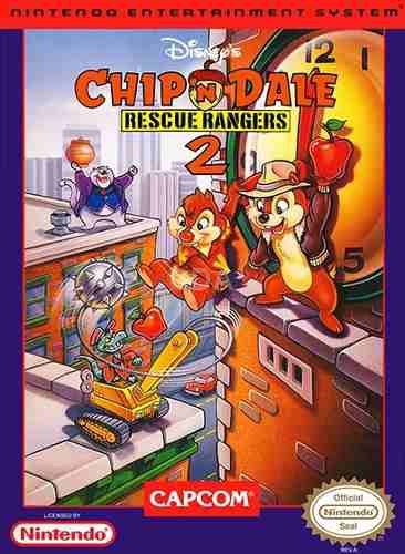 Pôster - Games - Nintendo Nes - Capcom - Chip 'n Dale # 2 - Catálogo ...