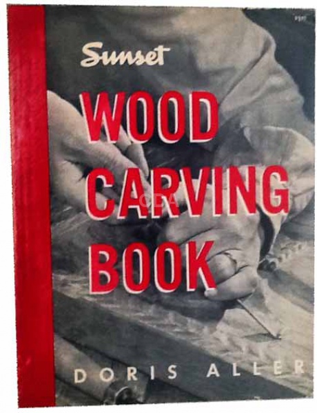 Wood carving book, Doris Aller, Lane Books, 1951, 93p, ilustrado com desenhos e fotos, 27x21cm ...