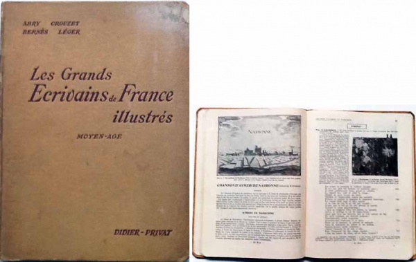 Les grands écrivains de France Moyen age, morceux choisis et analyses ...