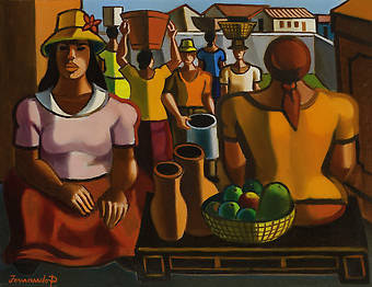 Cena de Mercado - Fernando P (1917-2005) - Catálogo das Artes ...