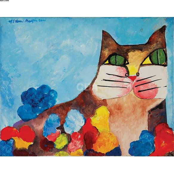 GATO - Aldemir Martins - Catálogo das Artes | Catálogo das Artes