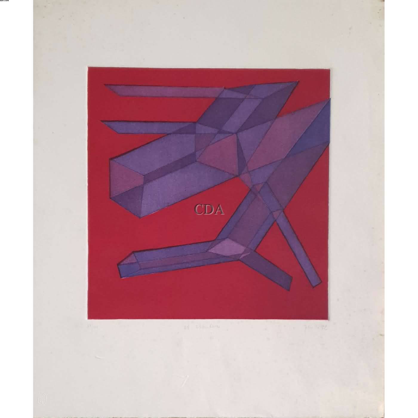 Obras de Arte de Achille Perilli - Catálogo das Artes | Catálogo das Artes