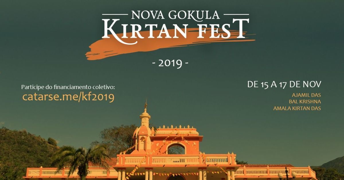 KIRTAN FEST 2019 · Catarse