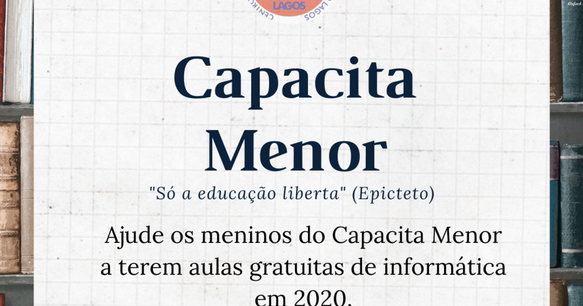 Capacita Menor · Catarse