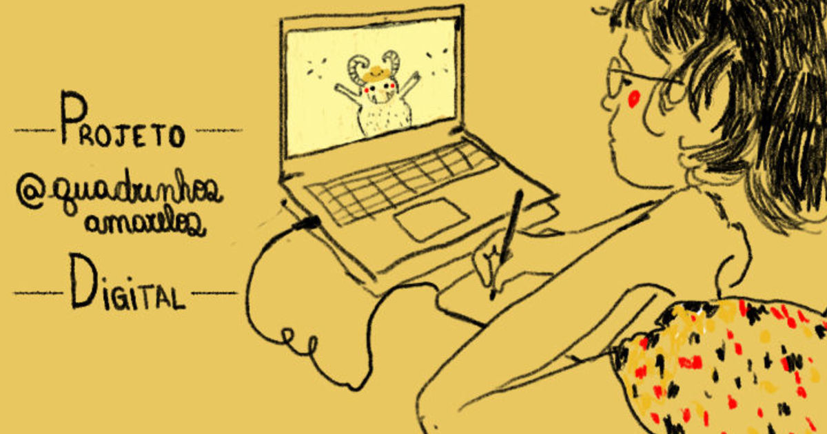 Projeto Quadrinhos Amarelos Digital · Catarse