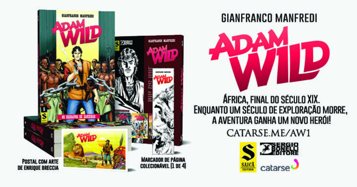 Adam Wild de Gianfranco Manfredi · Catarse