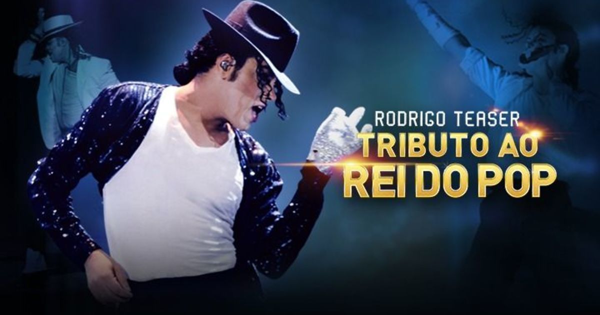 RODRIGO TEASER - TRIBUTO REI DO POP · Catarse