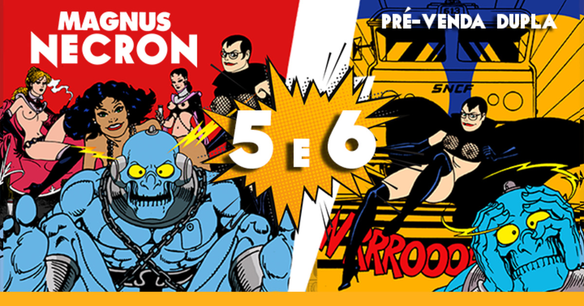 NECRON 5 E 6 - PRÉ-VENDA DUPLA! · Catarse
