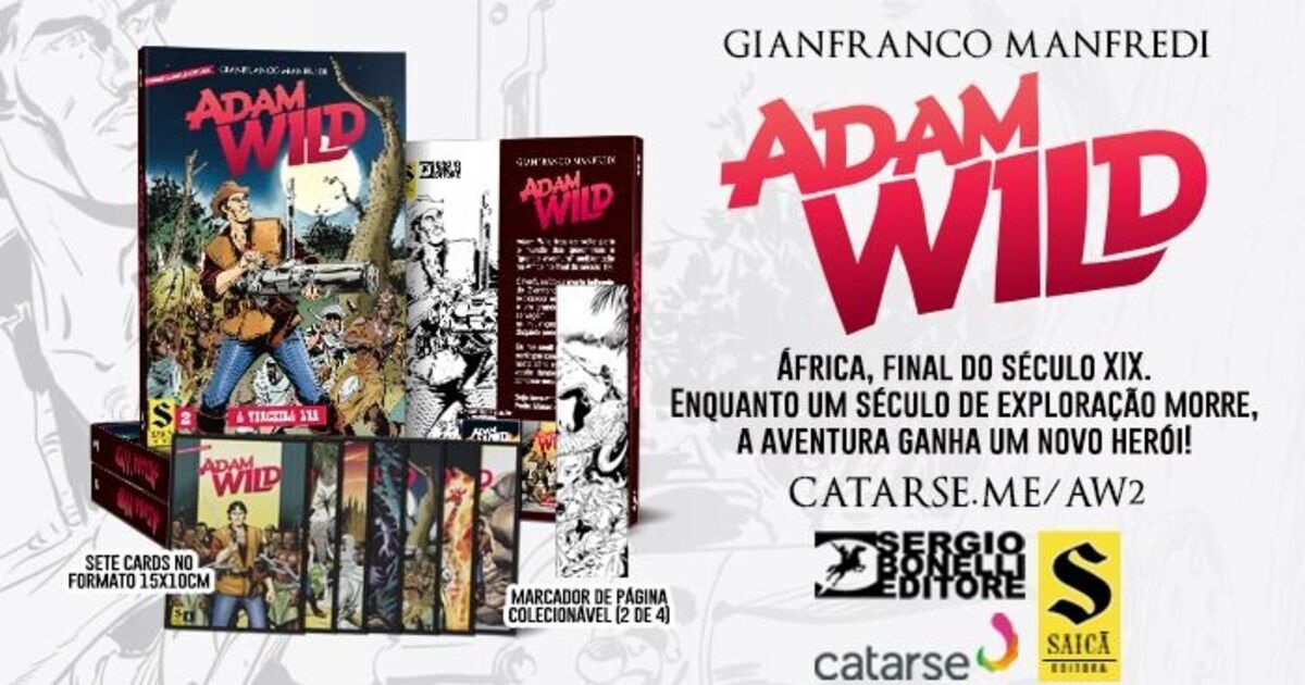 Adam Wild 2 de Gianfranco Manfredi · Catarse