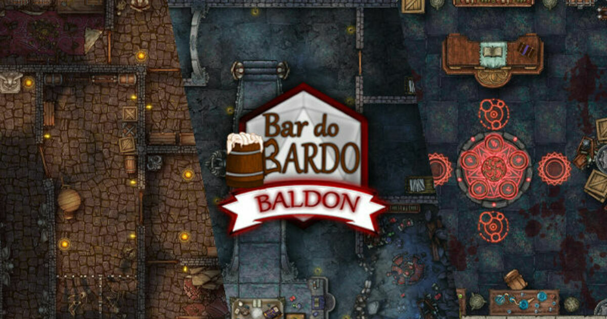 Mapas para RPGs - Bar do Bardo Baldon · Catarse