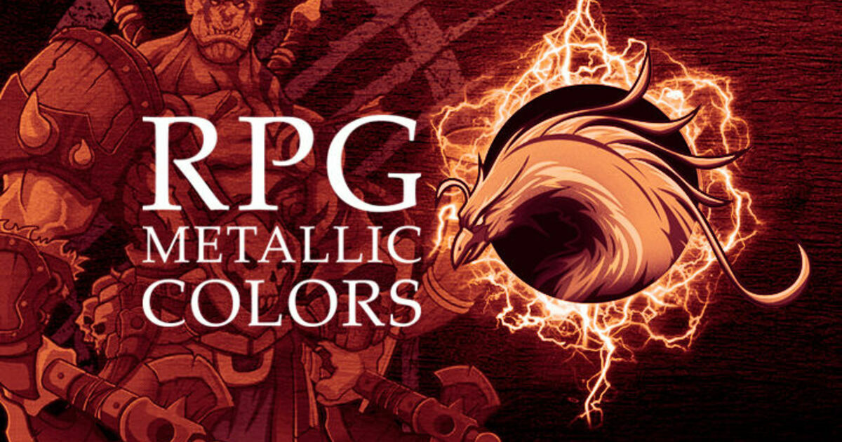 RPG Metallic Colors · Catarse