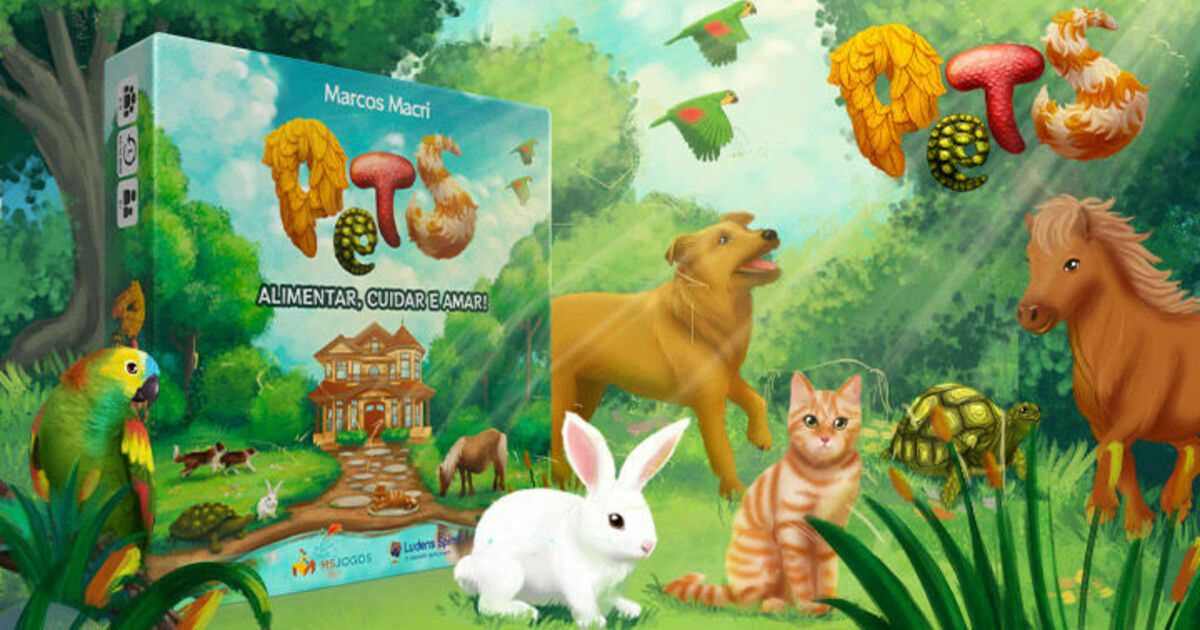 Pets Boardgame · Catarse